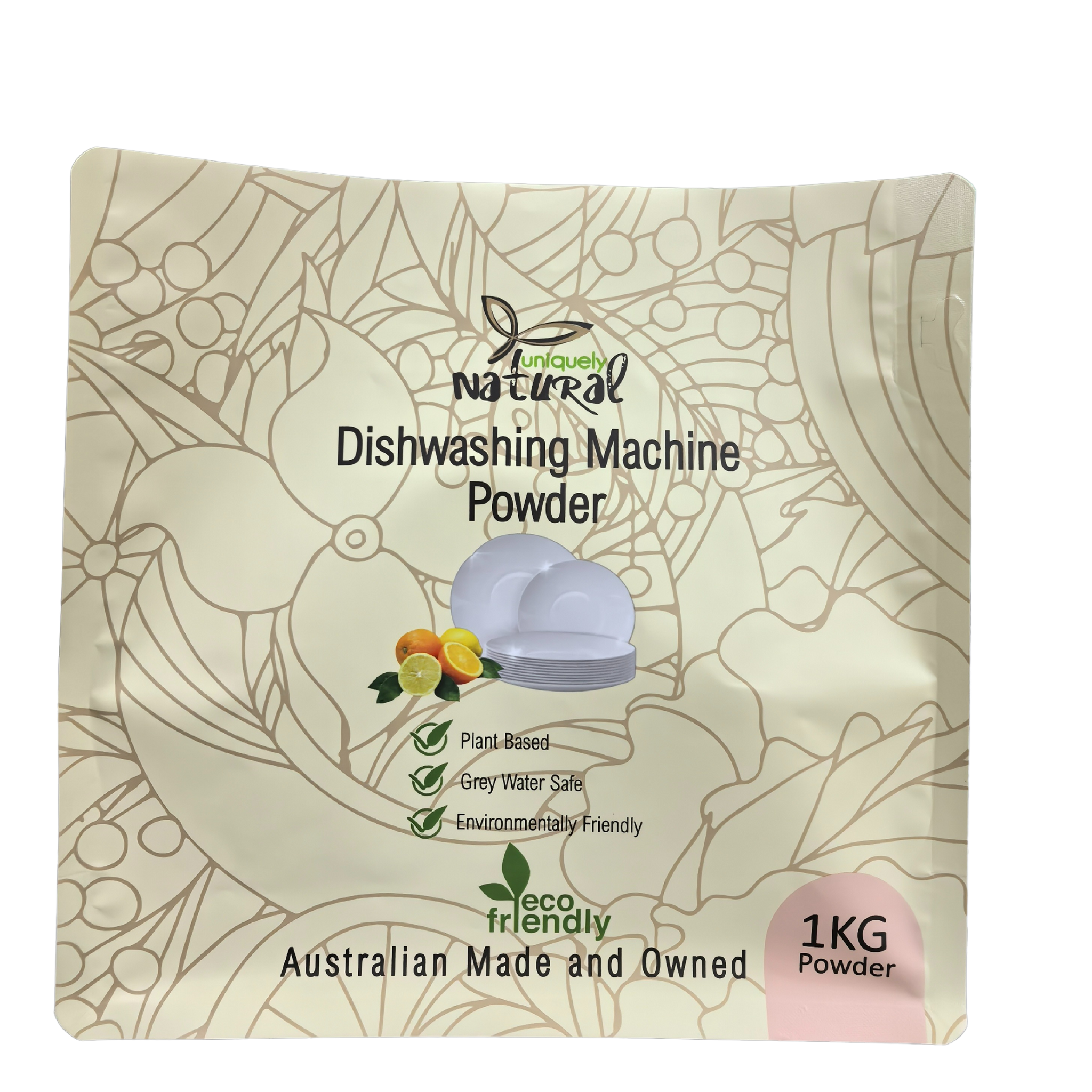 Dishwashing Machine Powder 1Kg: Powerful Cleaning | Uniquely