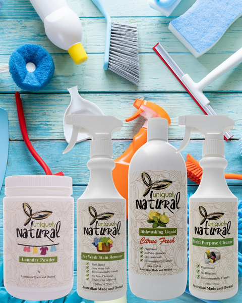 Cleaning Starter Pack: Essentials for a Tidy Home | Uniquely